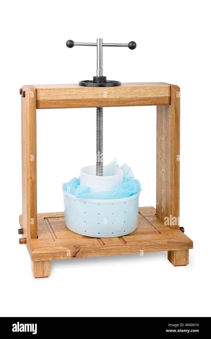 Cheese production Cut Out Stock Images & Pictures - Alamy