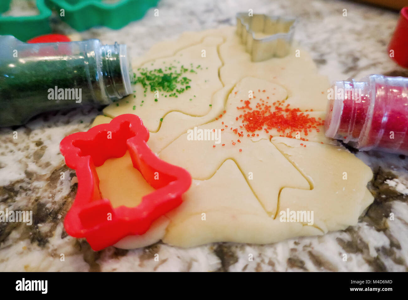 Christmas cookie, cut out, sprinkles hi-res stock photography and ...
