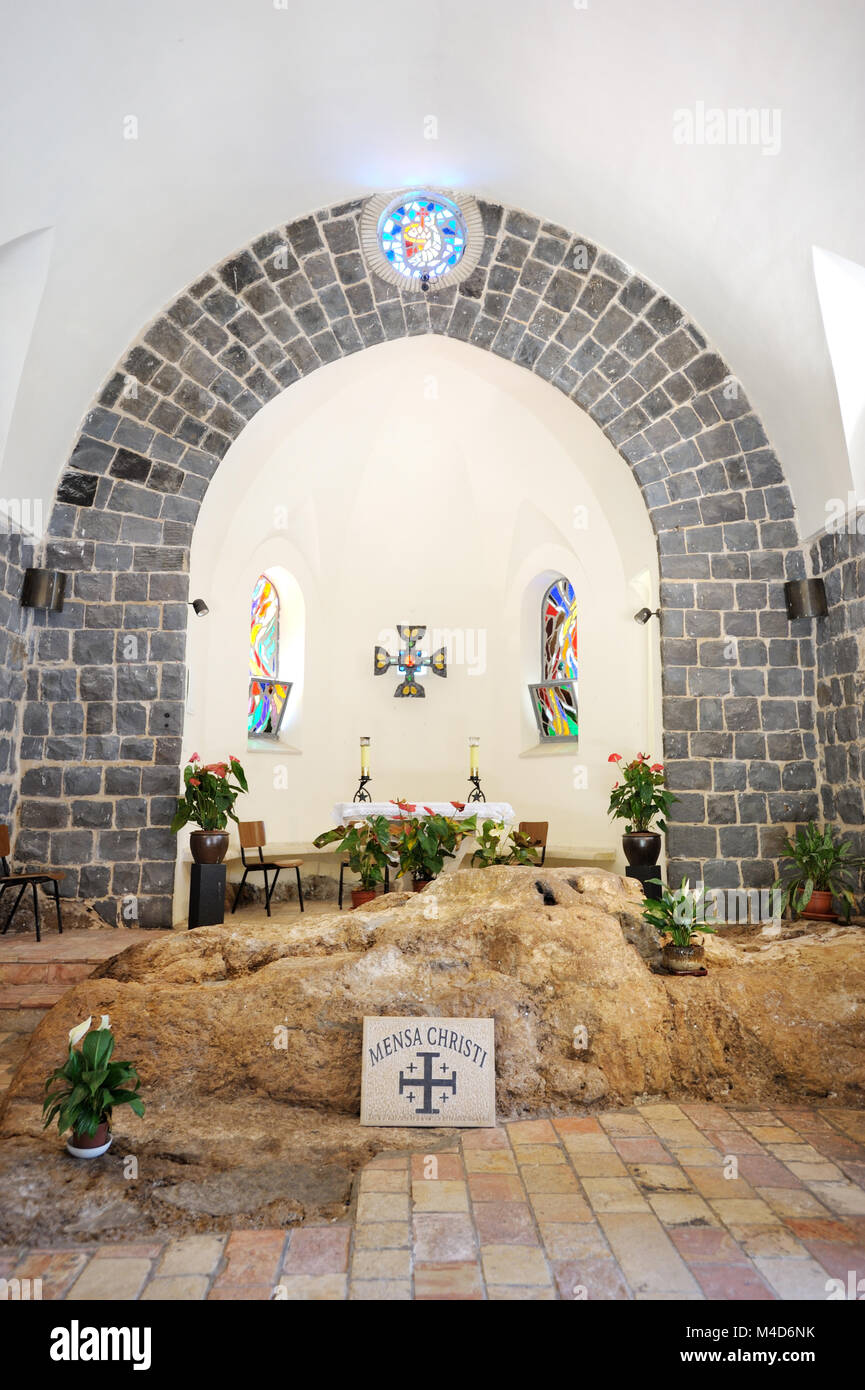 Church of the Primacy of St. Peter Stock Photo - Alamy