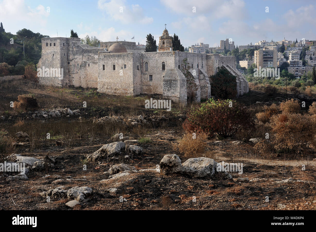 Monastery in Jerusalem Stock Photo - Alamy