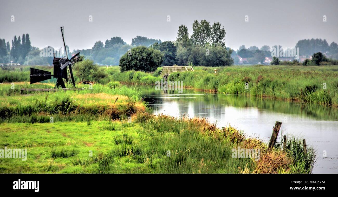 Authentic dutch landscape Stock Photo - Alamy
