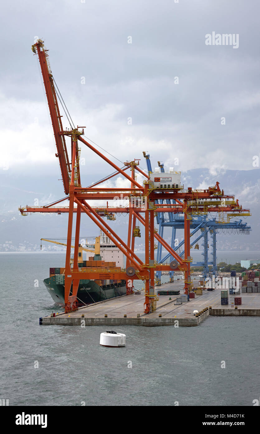 Rijeka port hi-res stock photography and images - Alamy