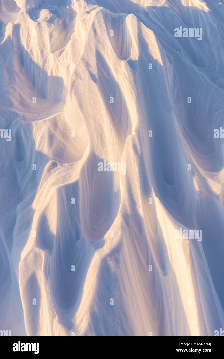 Wind blown snow formation hi-res stock photography and images - Alamy