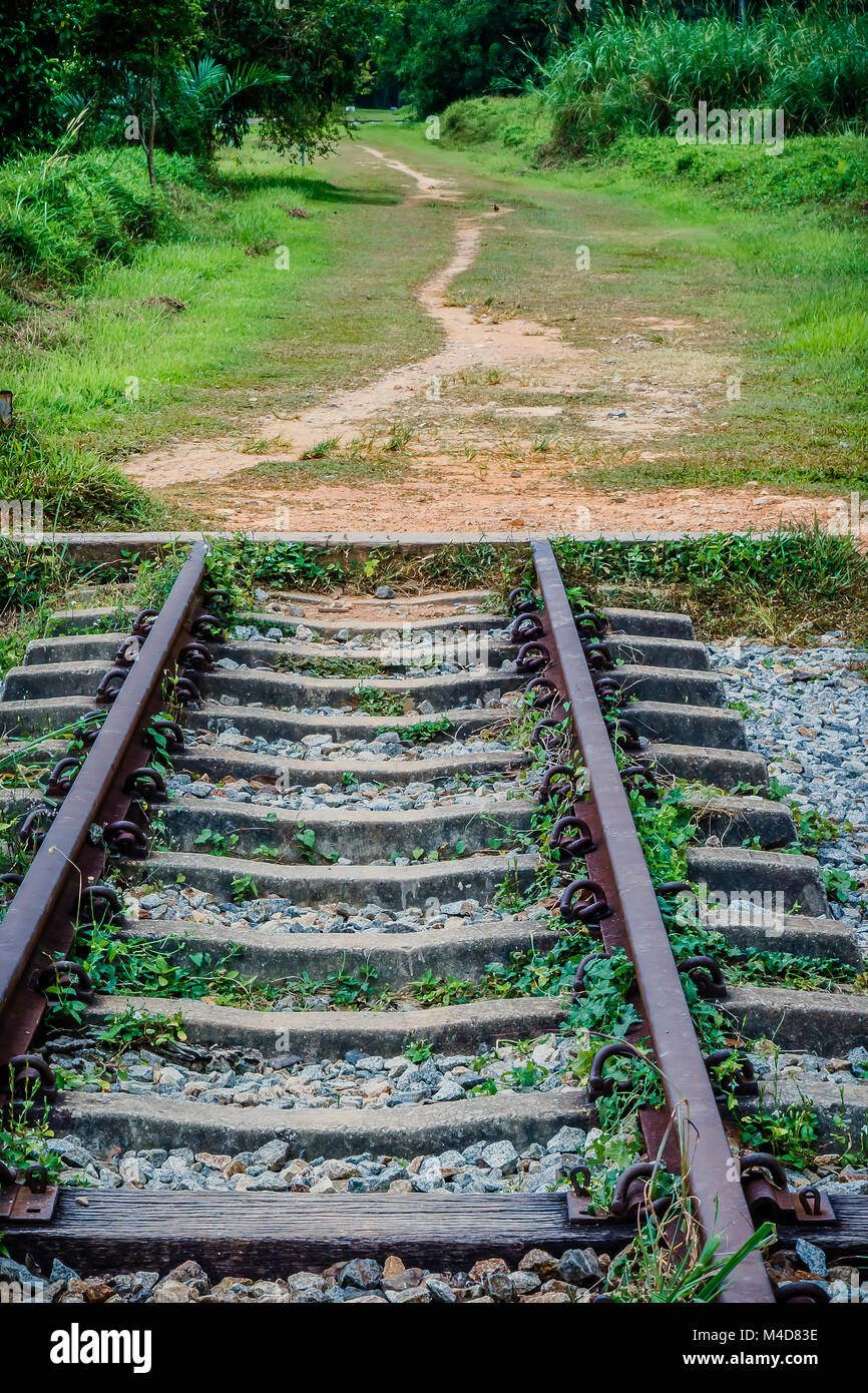 Trail end of train hi-res stock photography and images - Alamy