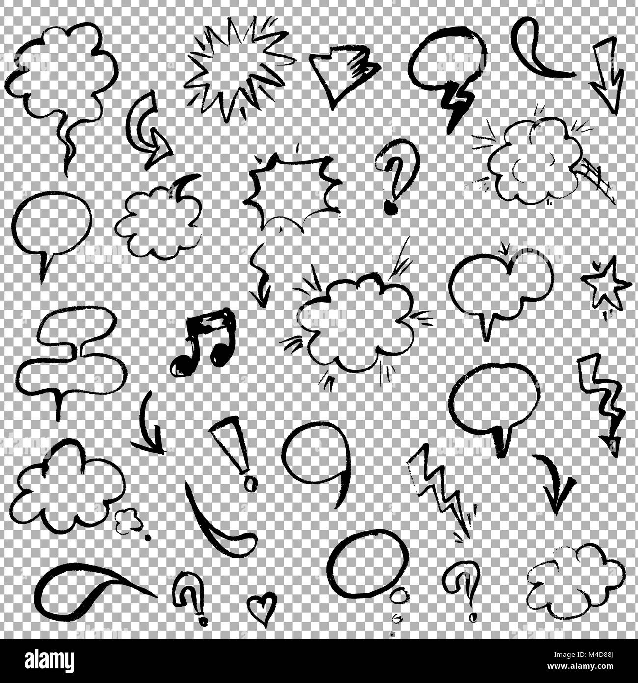 Motion design elements Black and White Stock Photos & Images - Alamy