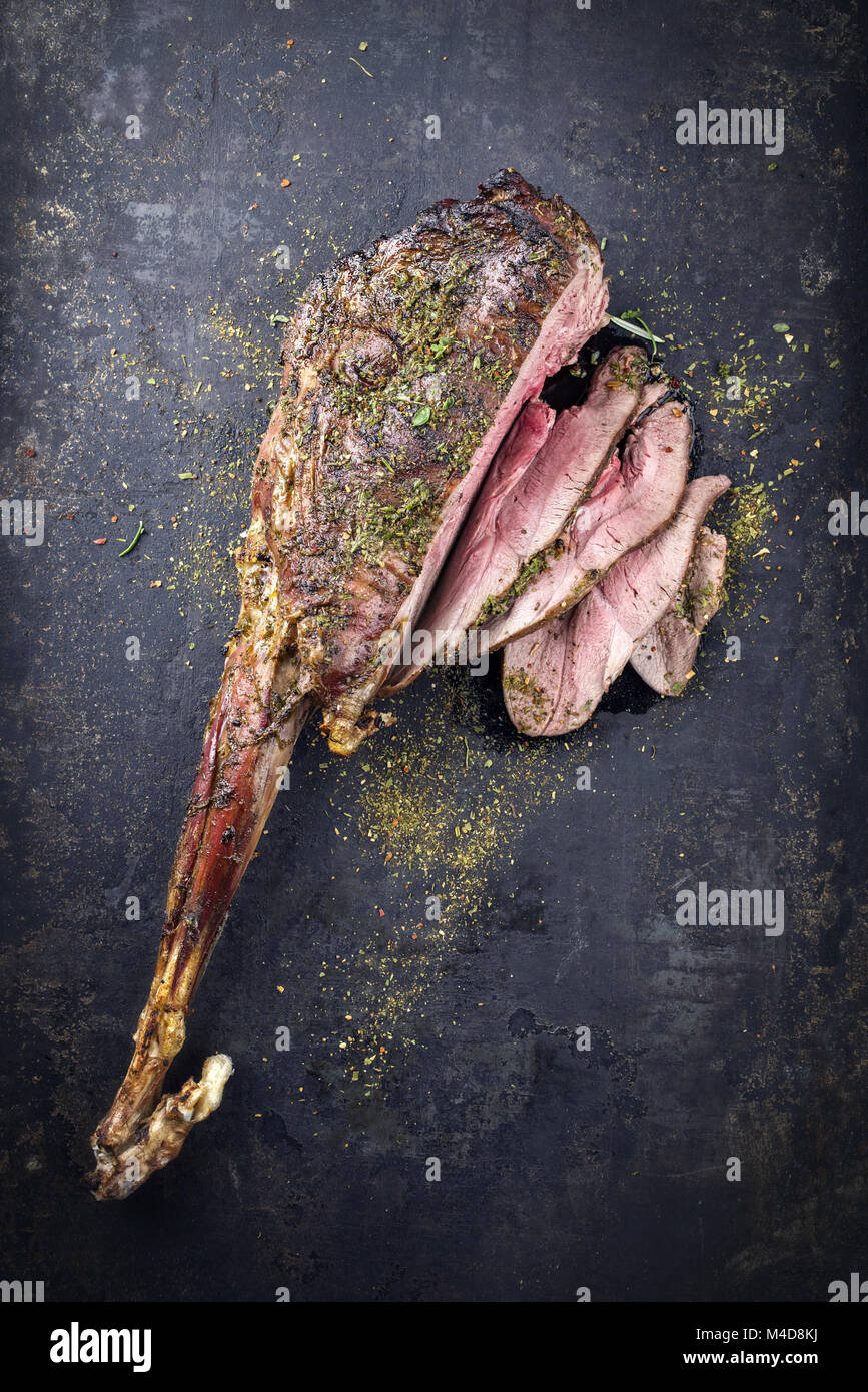 Barbecue Hauch of Venison Stock Photo - Alamy