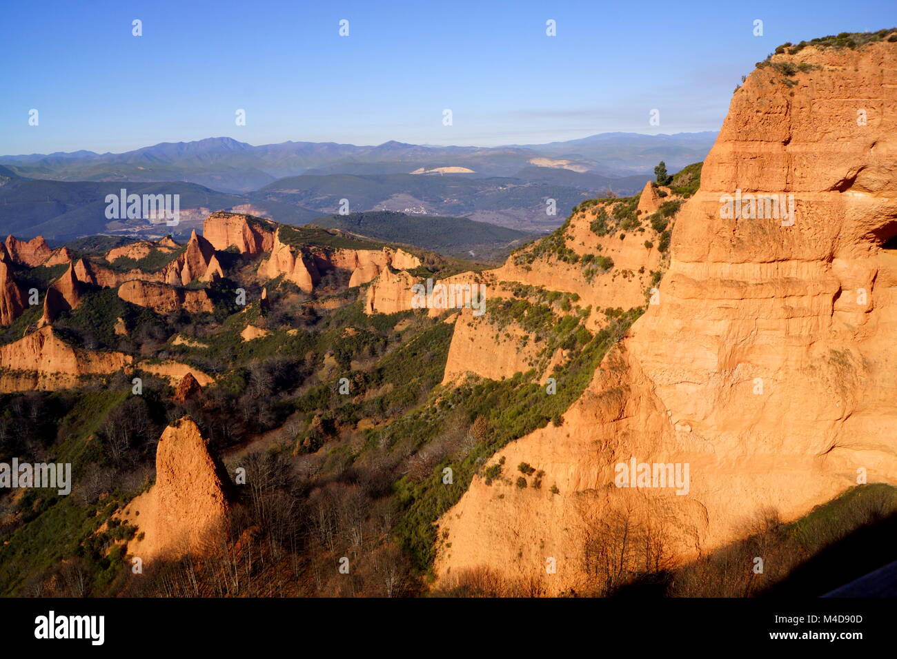 Unesco World Heritage Las Medulas,Northern Spain Stock Photo - Alamy
