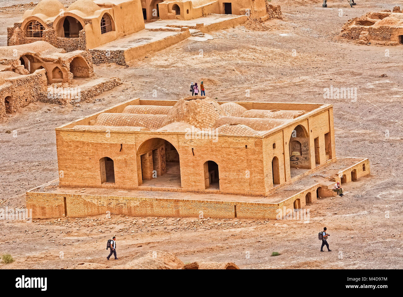 Tower of Silence aerial view Stock Photo - Alamy