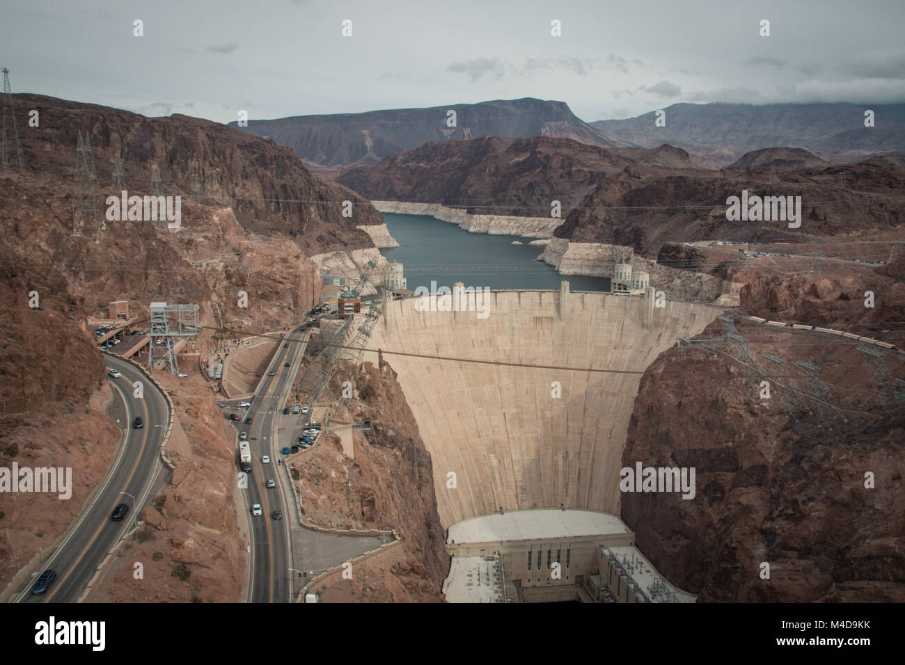 Hoover dam, boulder dam between nevada and arizona Stock Photo - Alamy