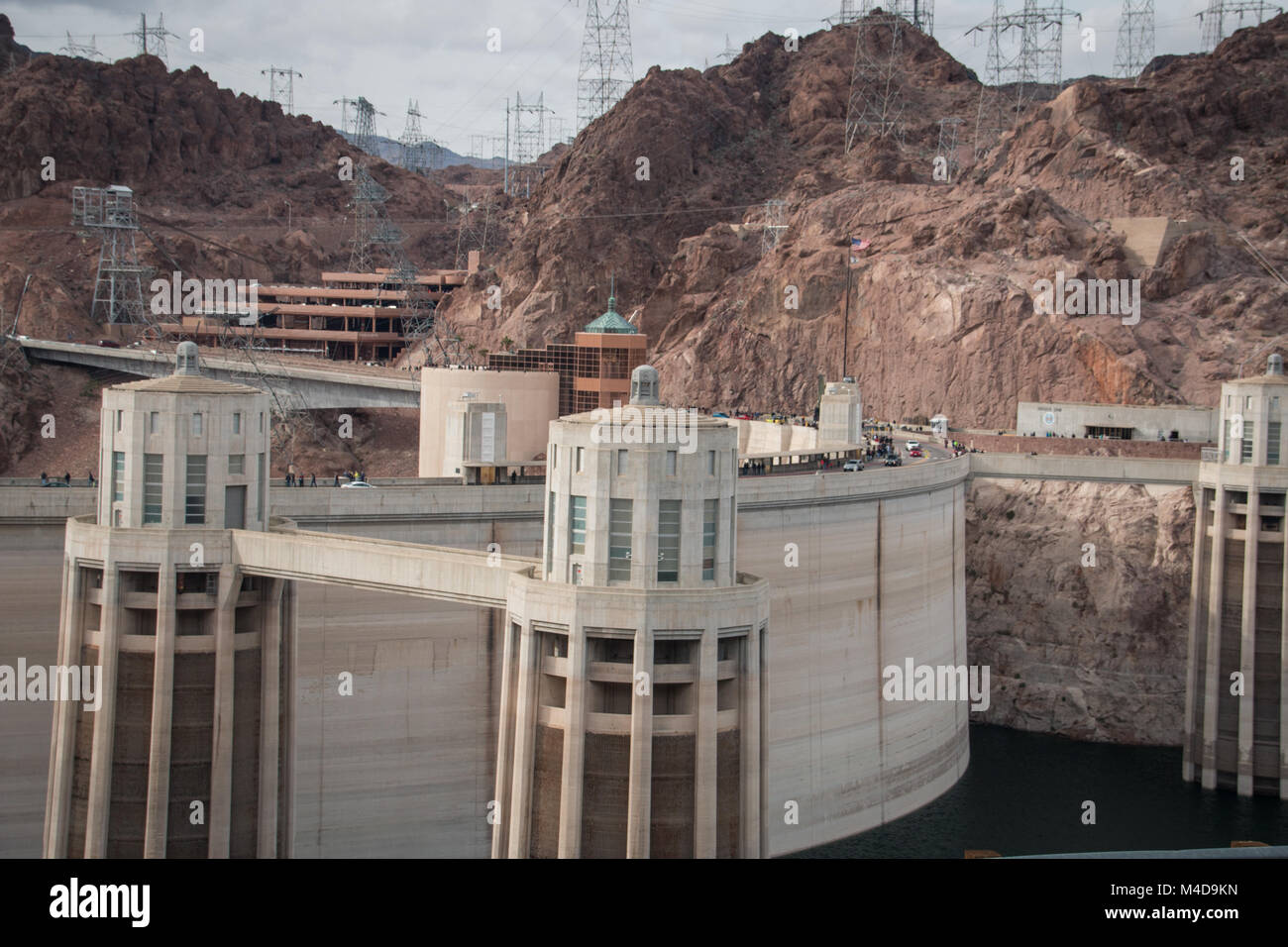 Hoover dam, boulder dam between nevada and arizona Stock Photo - Alamy