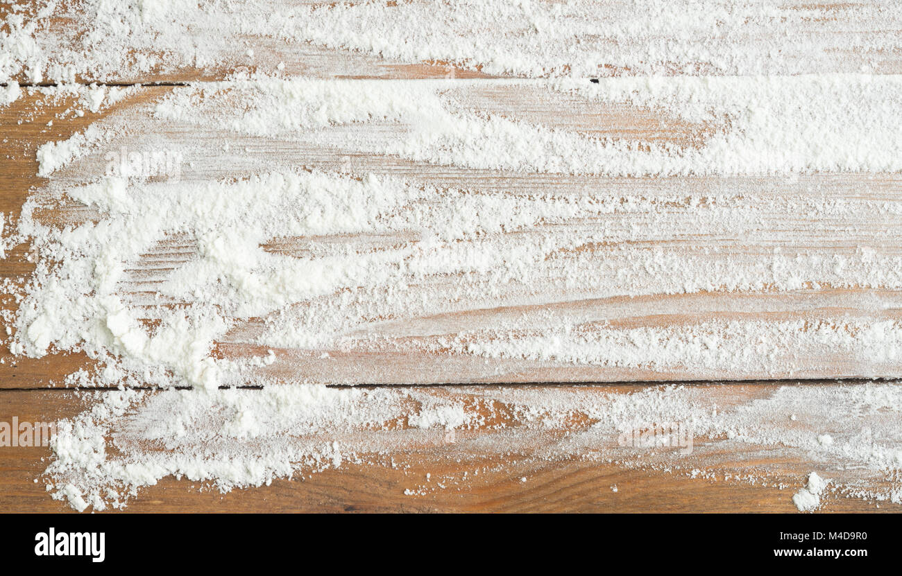 Table with flour hi-res stock photography and images - Alamy
