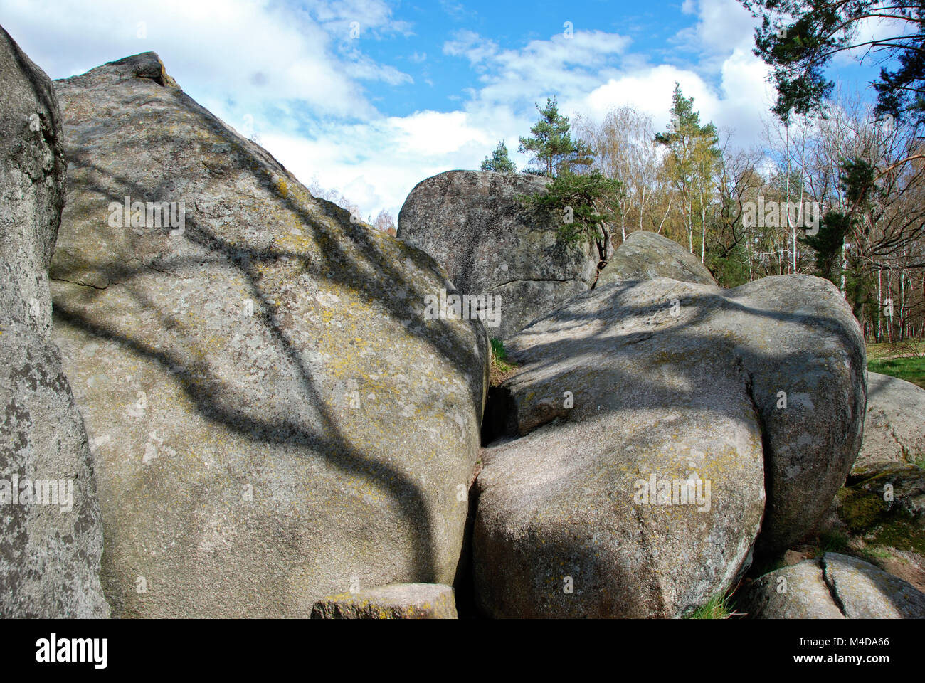 Stone erratic block hi-res stock photography and images - Alamy