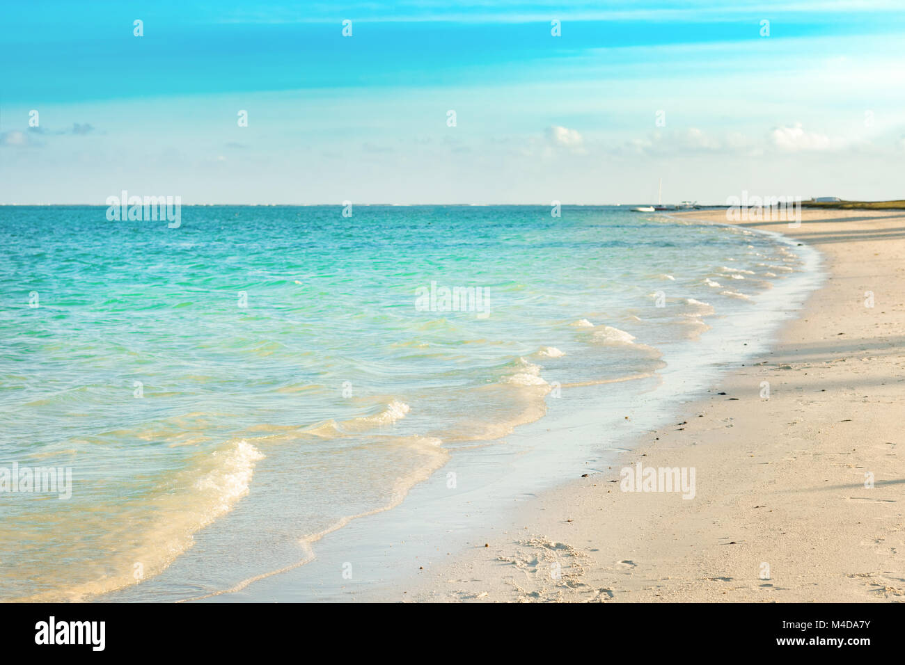 Pointe d'Esny beach, Mauritius Stock Photo - Alamy