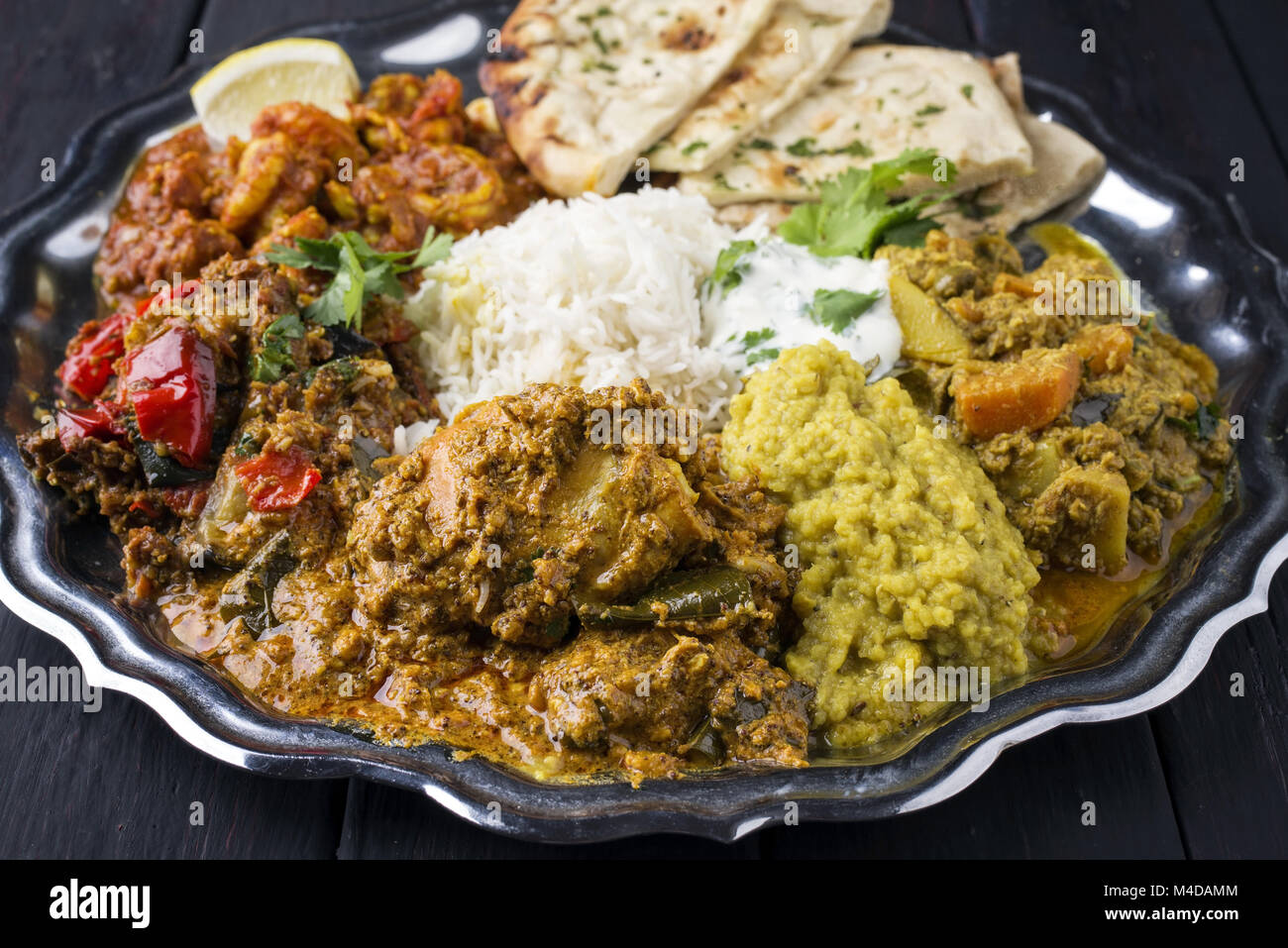 Traditional indian dishes hi-res stock photography and images - Alamy