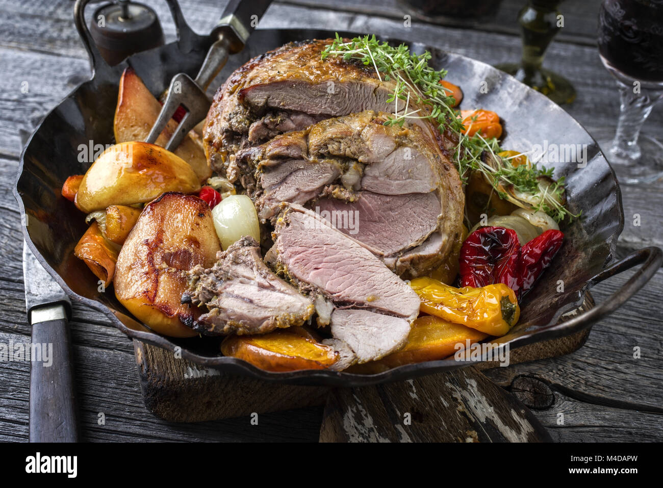 Gigot grill hi-res stock photography and images - Alamy