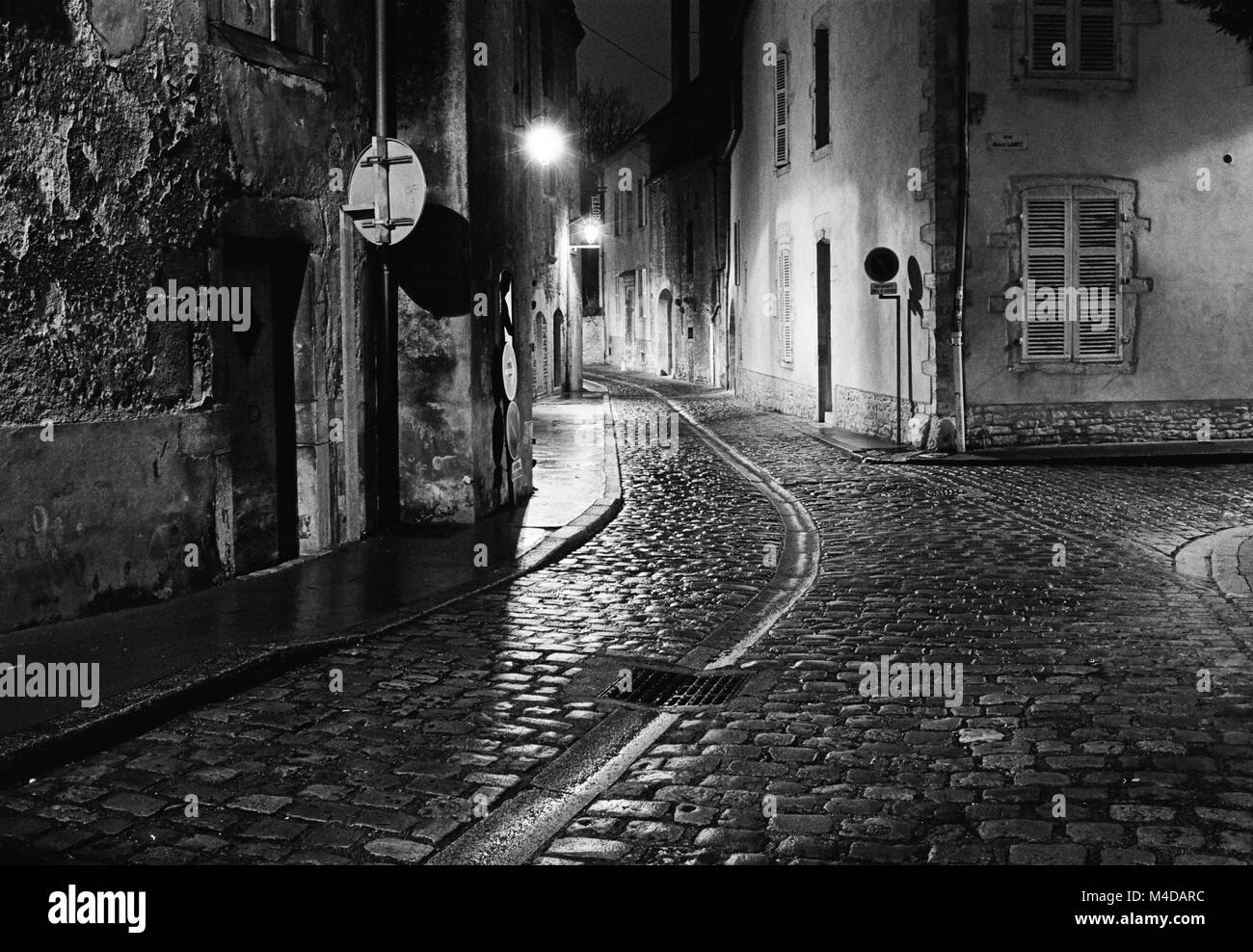 City Street Scene Empty