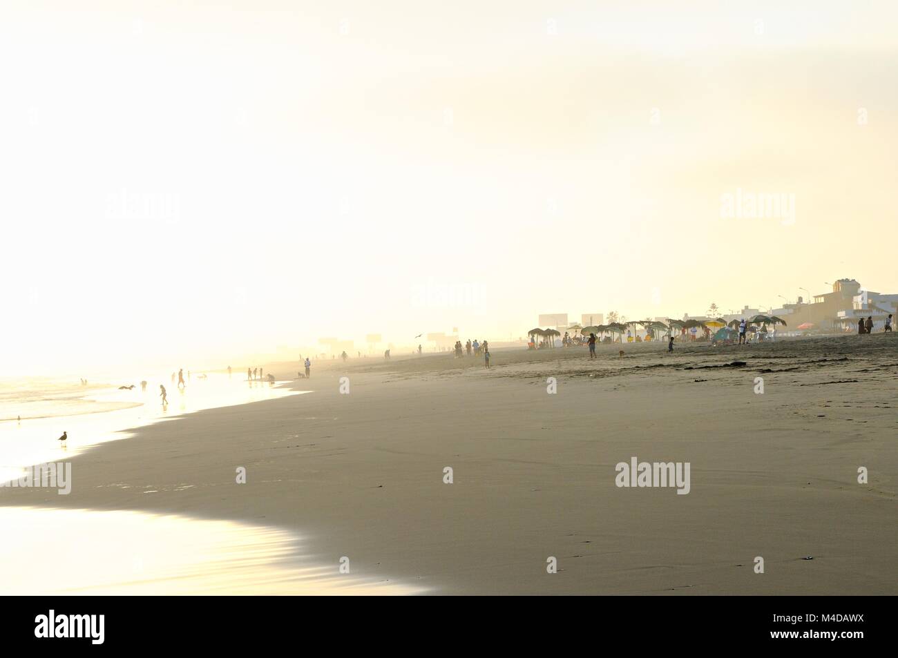 Pacific beach at Lurin Lima Peru Stock Photo - Alamy