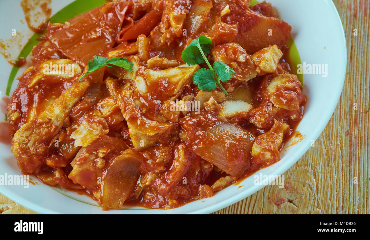 Basque fish stew Stock Photo - Alamy