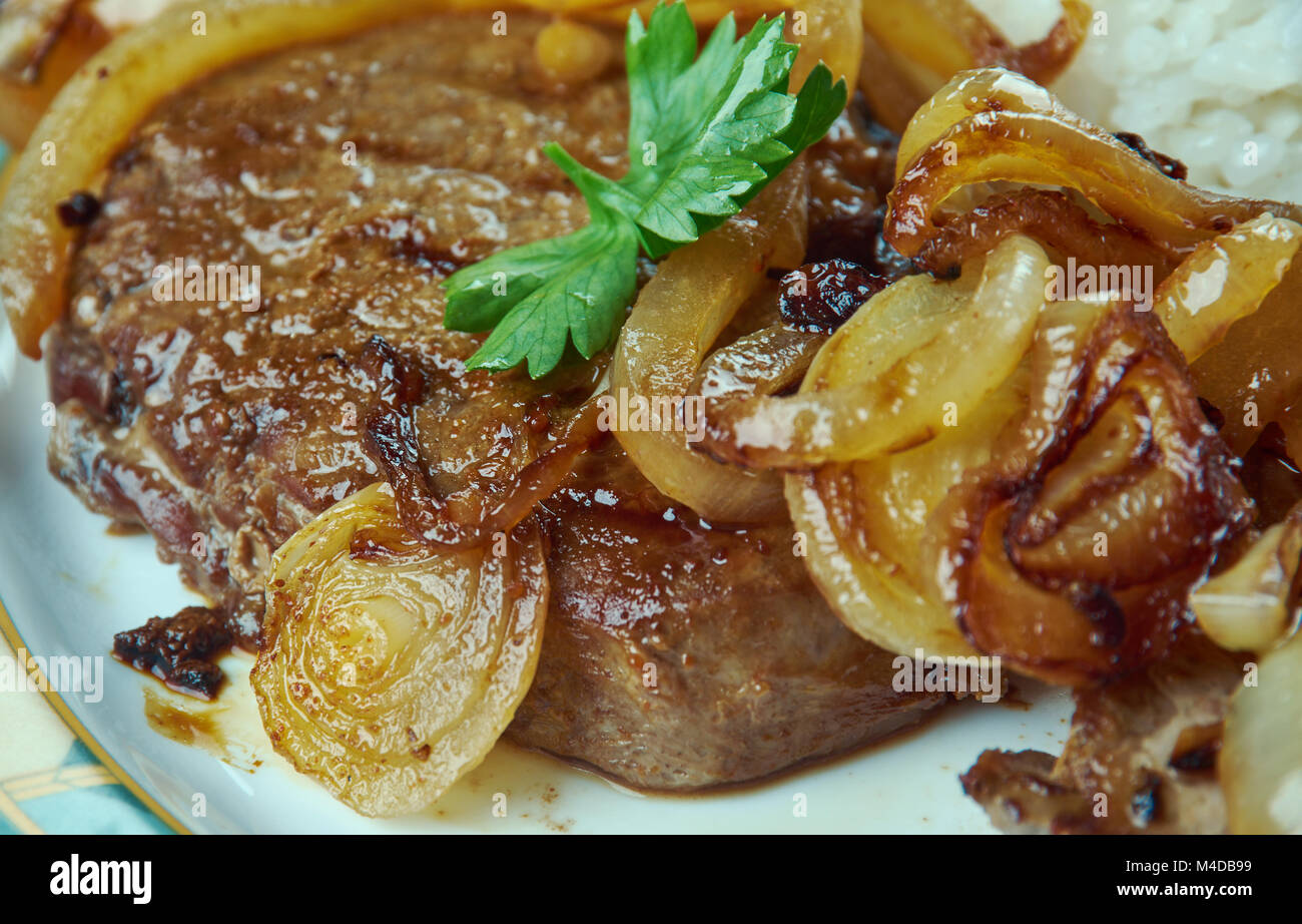 Palomilla steak hi-res stock photography and images - Alamy