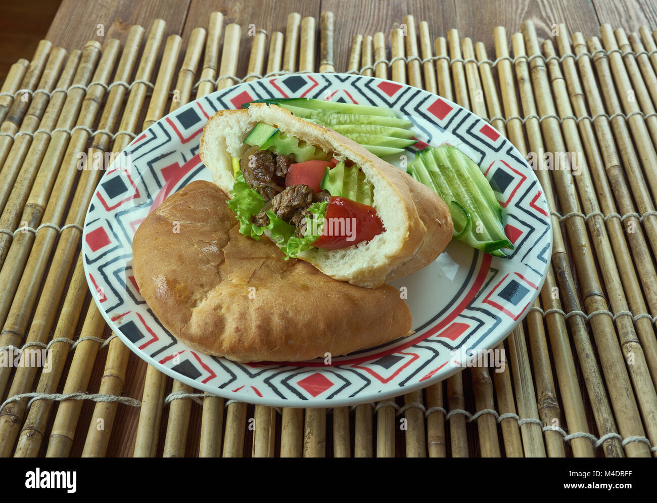 Pita pockets hi-res stock photography and images - Alamy