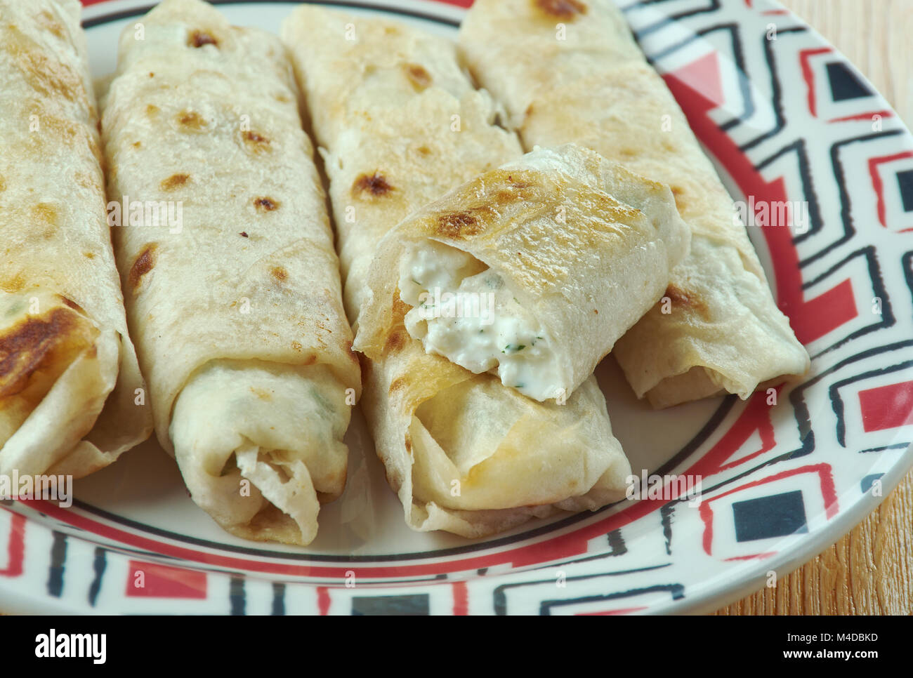 Turkey Stuffed Cheese Pastries Stock Photo - Alamy