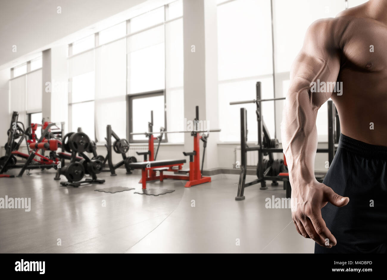 Gym background hi-res stock photography and images - Alamy