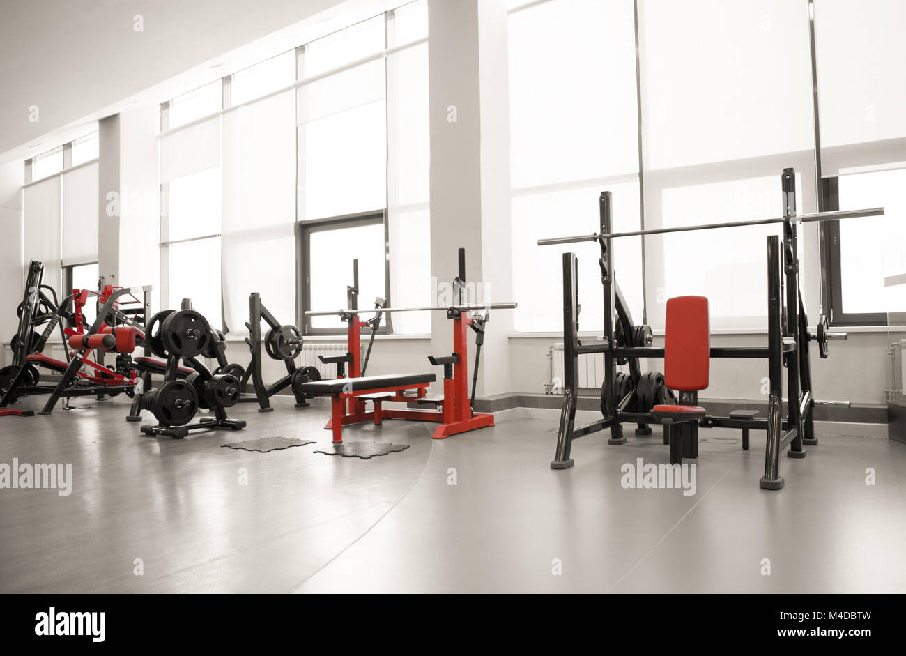 Modern fitness space hi-res stock photography and images - Alamy