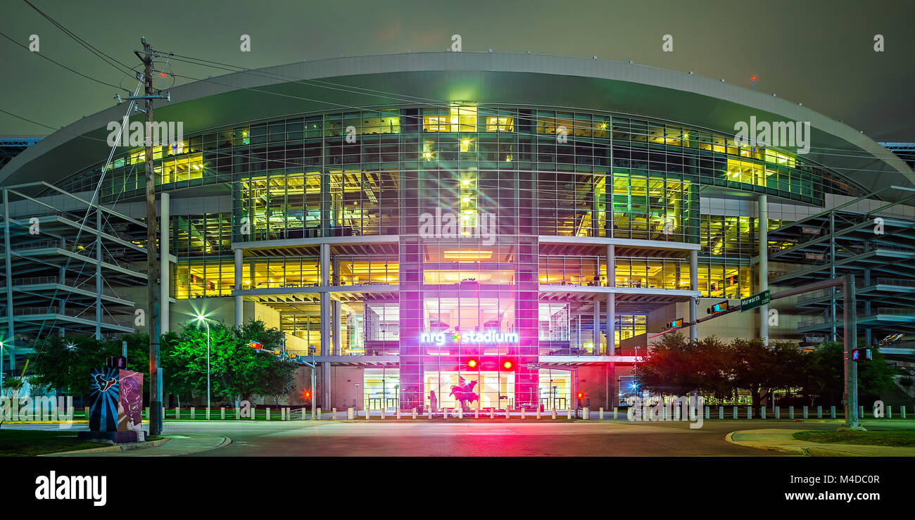 Reliant Stadium Night