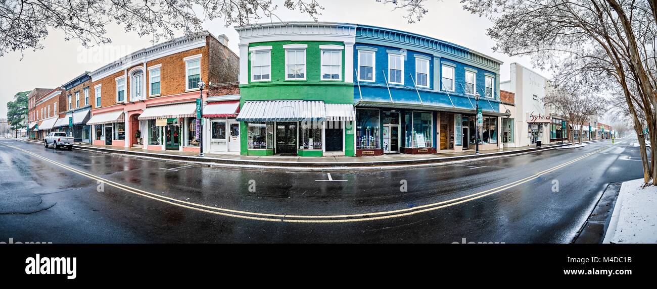 Downtown york south carolina white hi-res stock photography and images ...