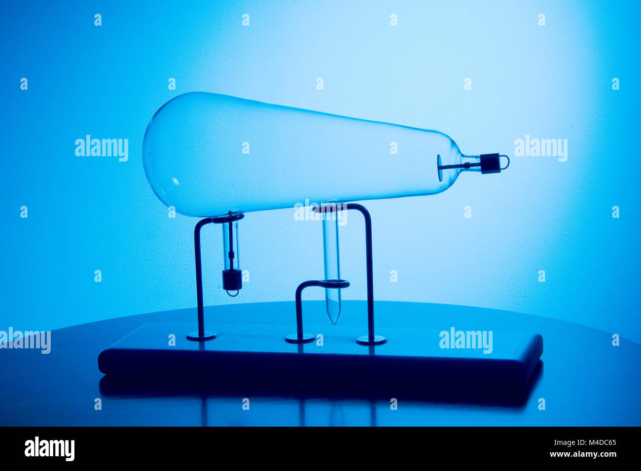 The first Roentgen X-ray tube Stock Photo - Alamy
