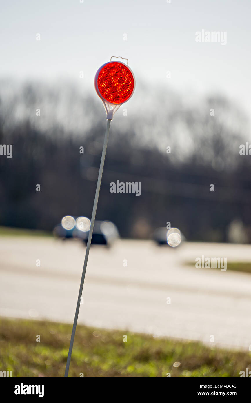 Highway reflector hi-res stock photography and images - Alamy