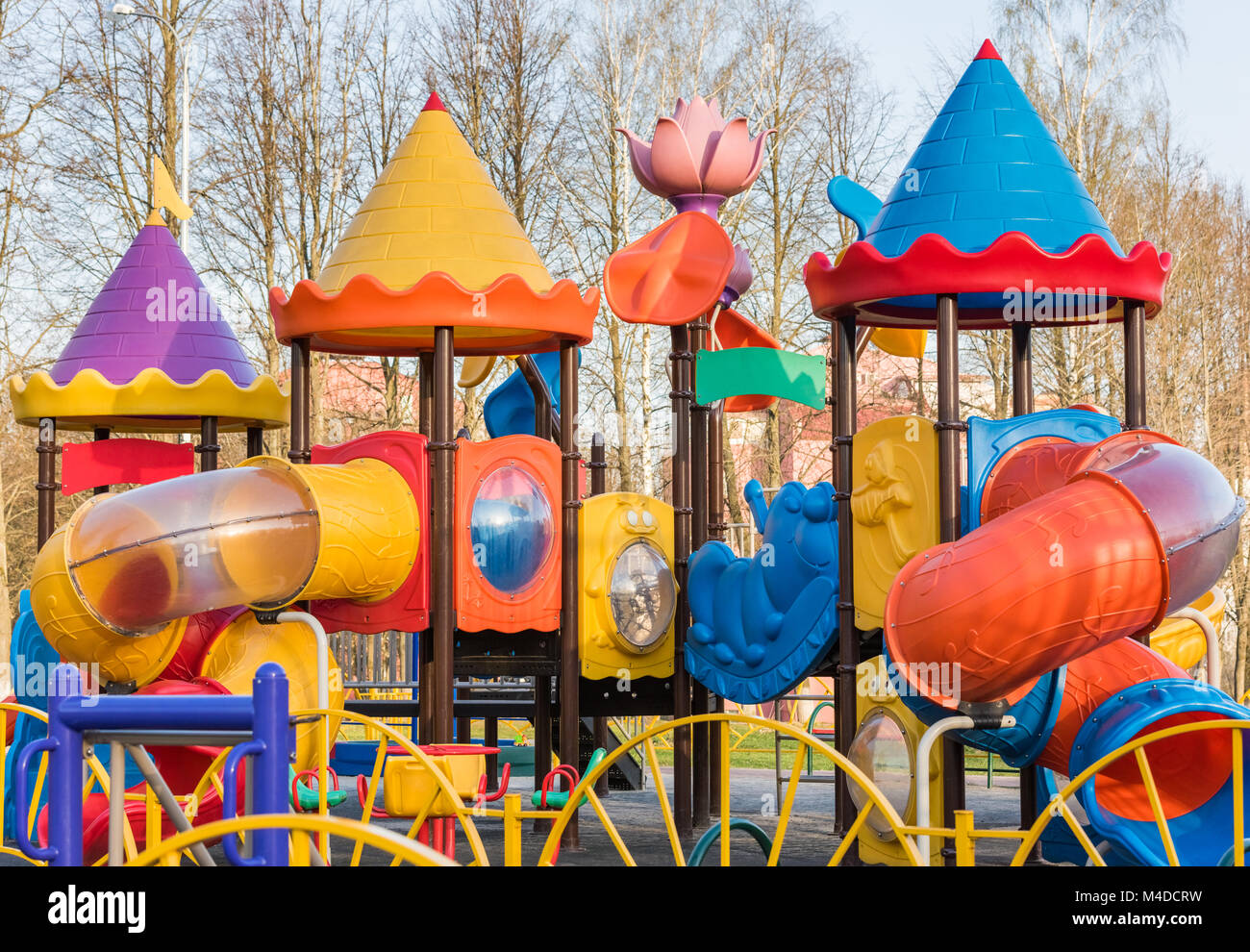 Playground for children Stock Photo - Alamy