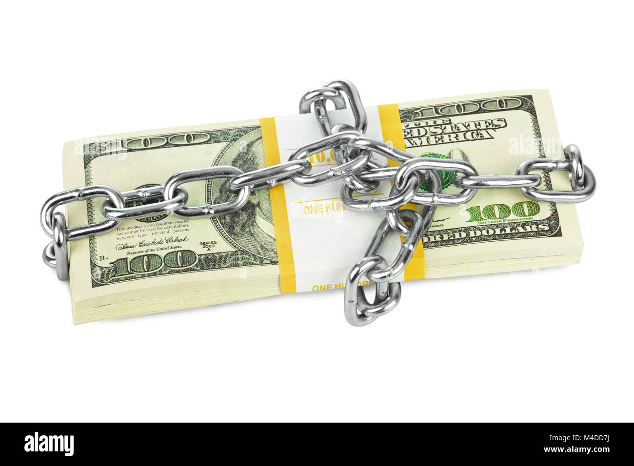 Money and chain Stock Photo - Alamy