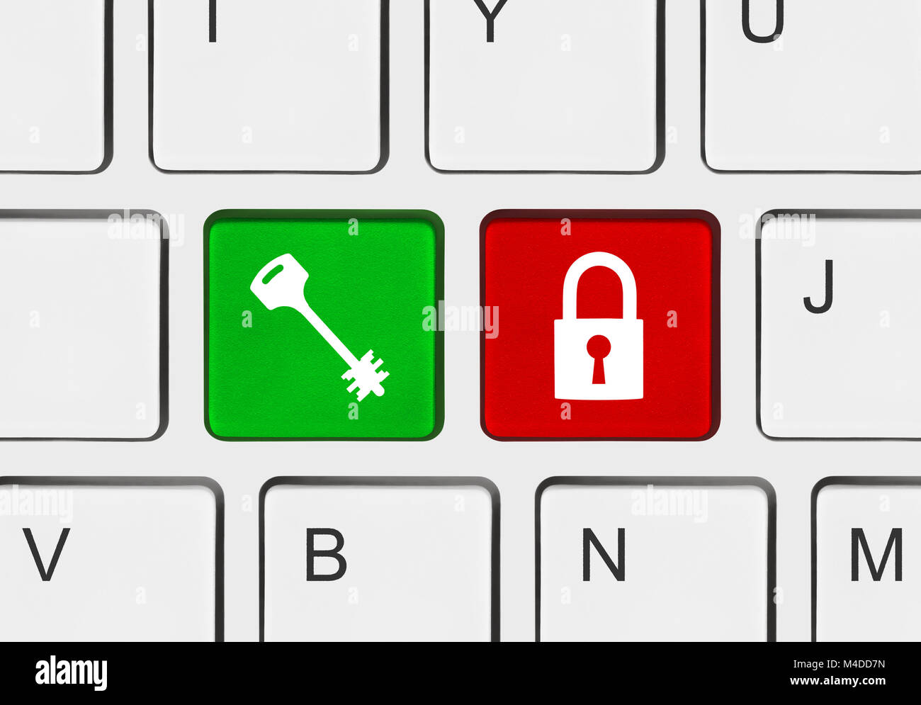 Keys open padlock security hi-res stock photography and images - Alamy