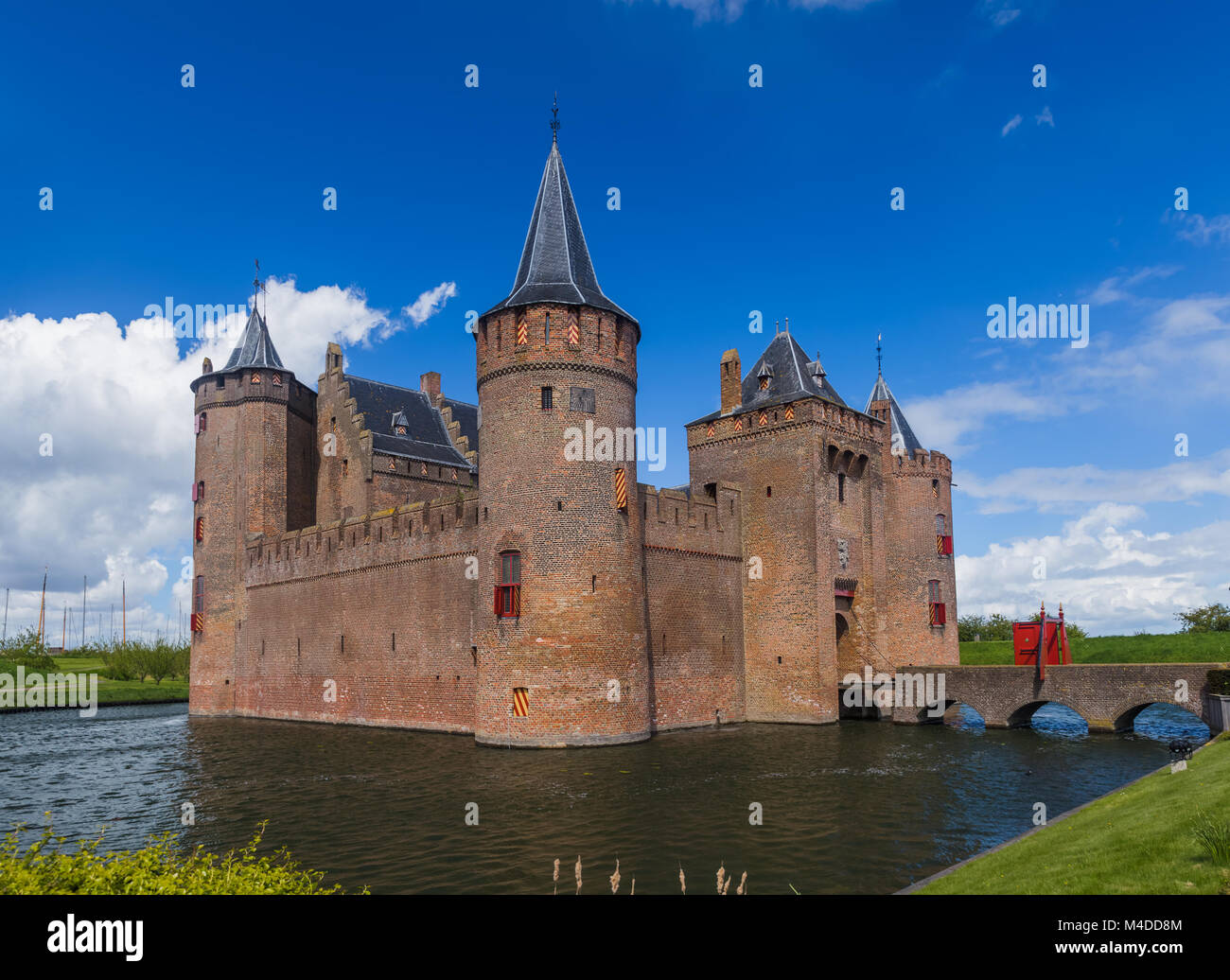 Muiderslot castle near Amsterdam - Netherlands Stock Photo - Alamy