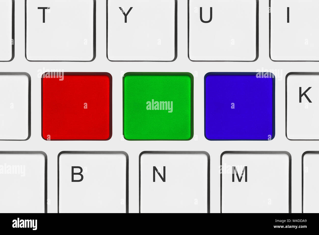 Blank computer keyboard hi-res stock photography and images - Alamy