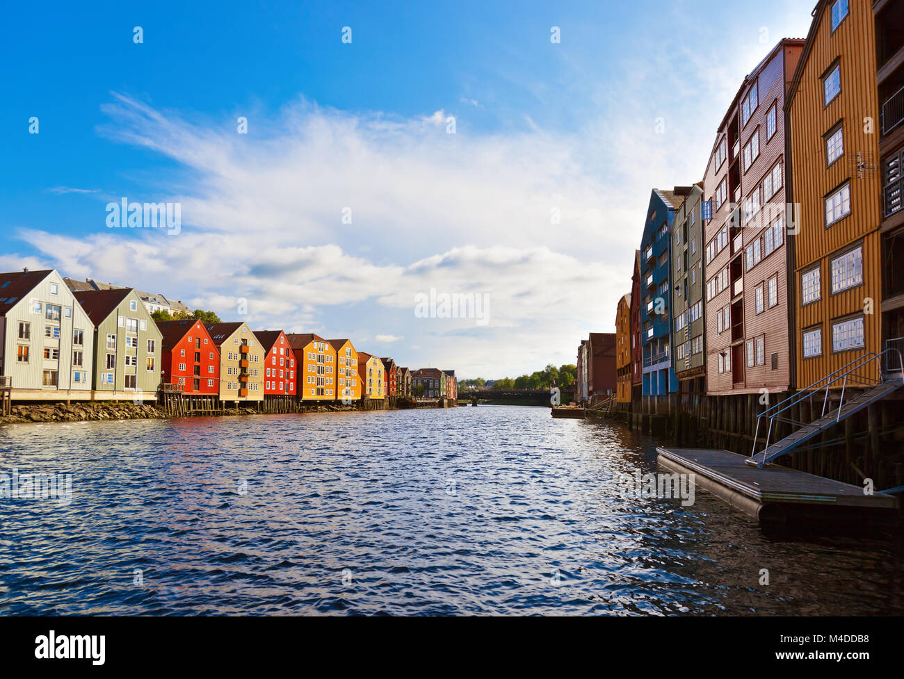 Norway trondheim traditional house hi-res stock photography and images ...