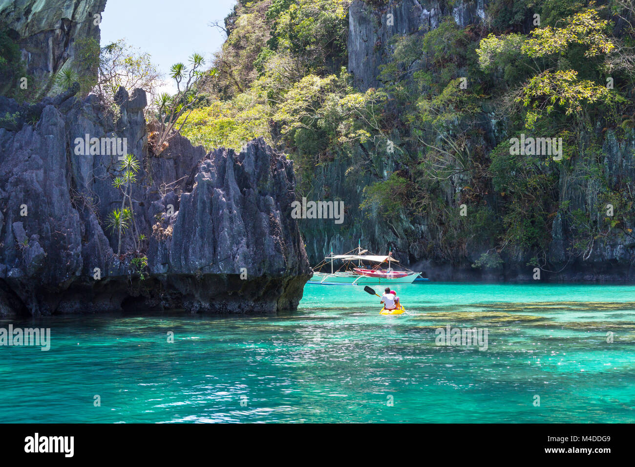 Kayak in Palawan Stock Photo - Alamy