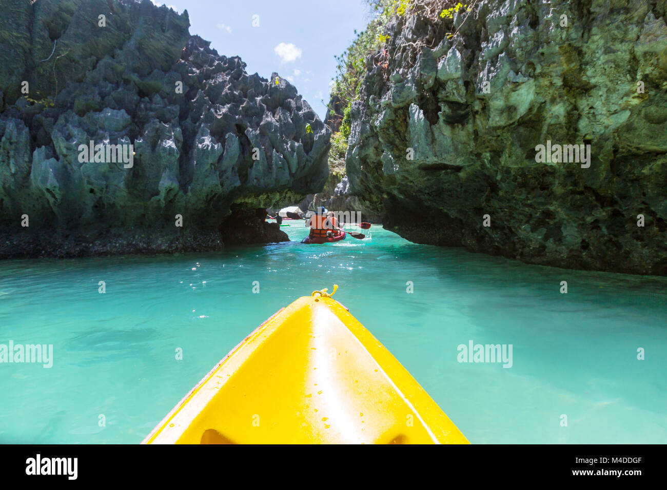 Kayak in Palawan Stock Photo - Alamy