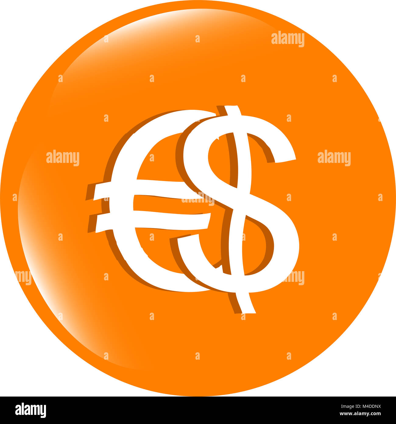 White line currency exchange icon hi-res stock photography and images ...