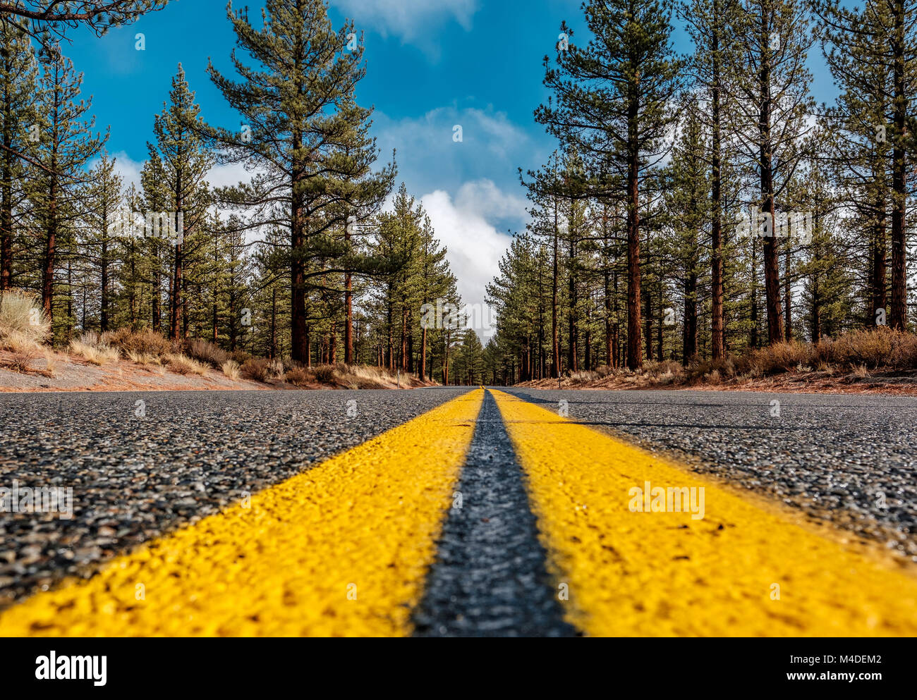 Open highway in California Stock Photo - Alamy