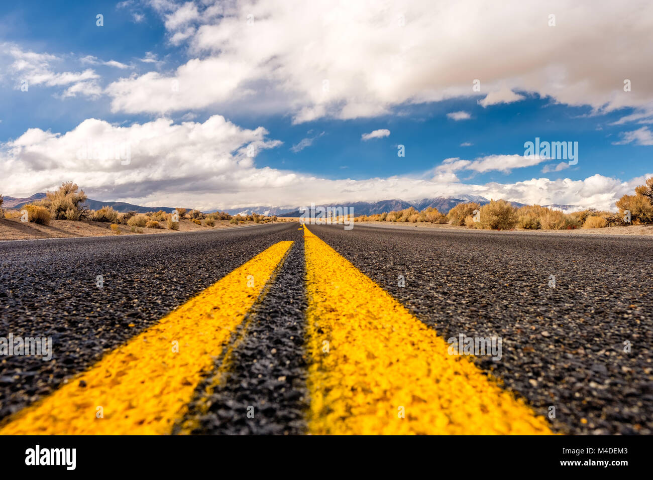 Open highway in California Stock Photo - Alamy