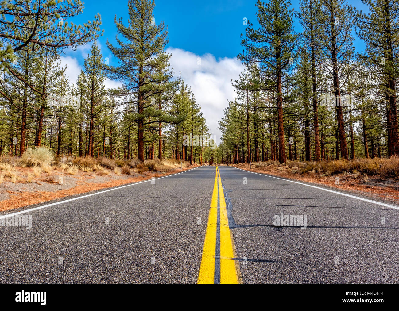 Open highway in California Stock Photo - Alamy