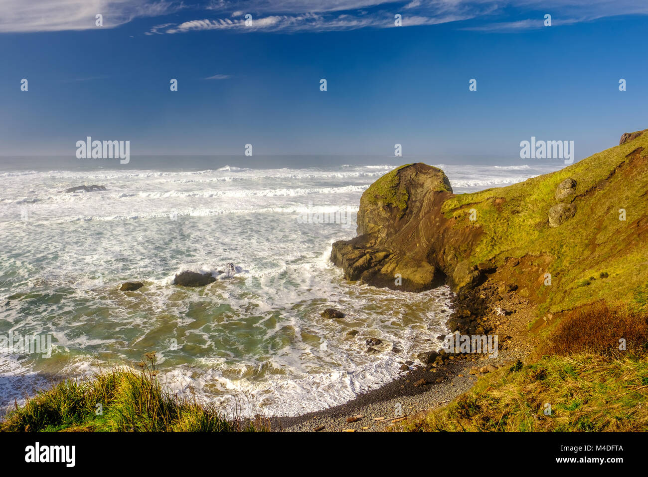 USA Pacific coast landscape, Oregon Stock Photo - Alamy