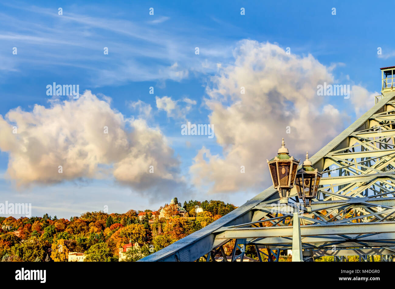 Loschwitz bridge architecture hi-res stock photography and images - Alamy