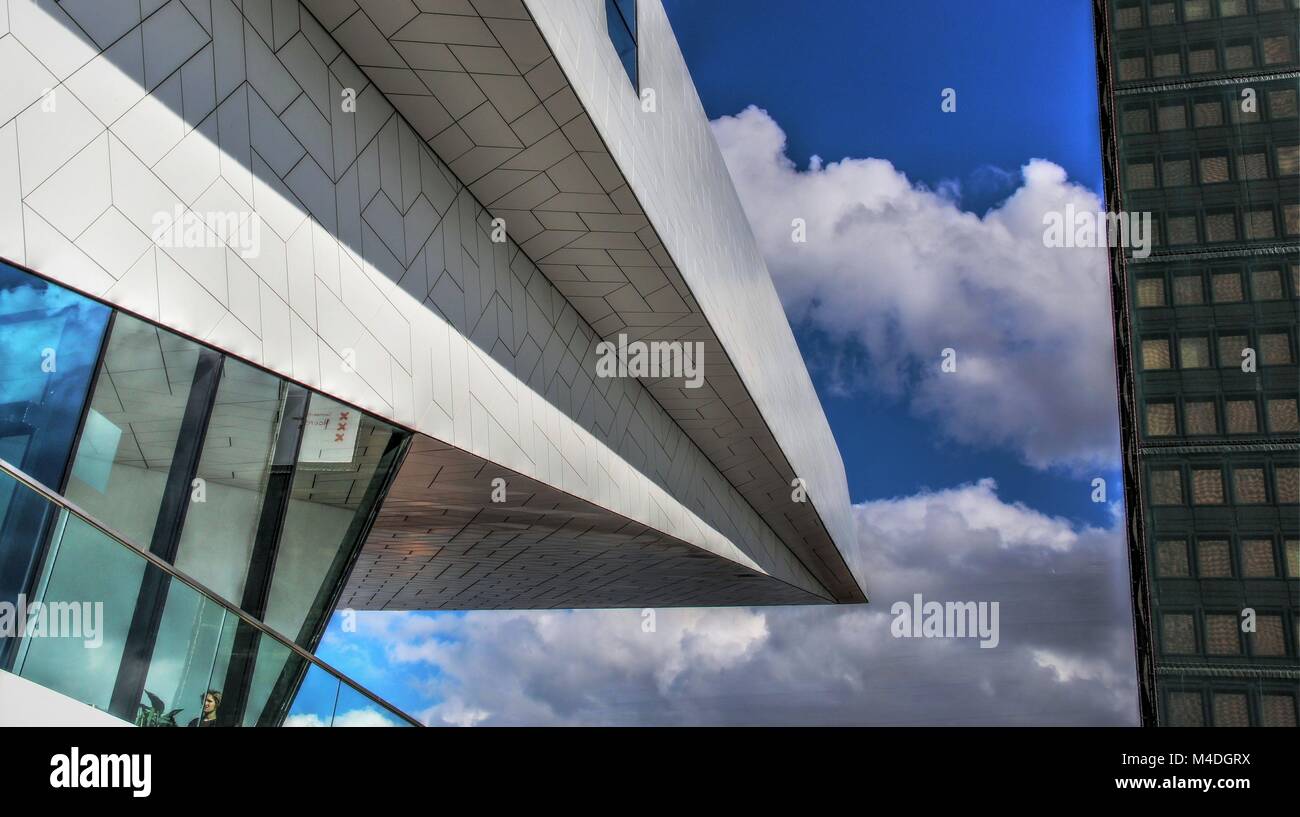 High Dynamic Range picture of architecture in Amsterdam Stock Photo - Alamy