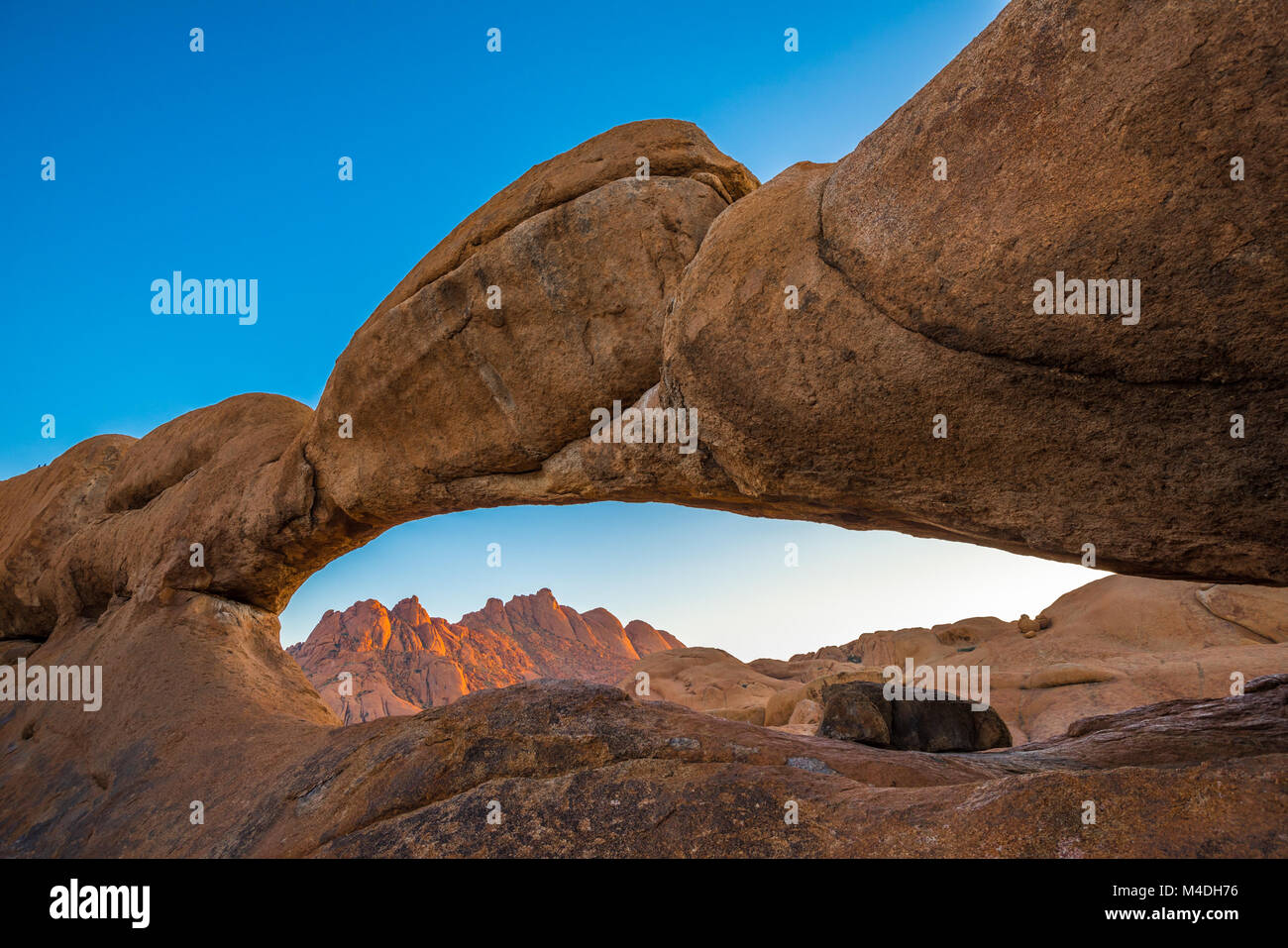 Spitzkoppe, unique rock formation in Damaraland, Namibia Stock Photo ...