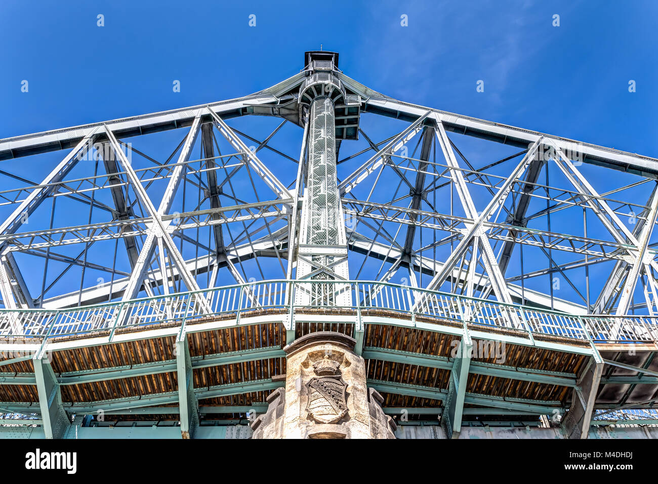Blue Wonder Bridge Stock Photo - Alamy