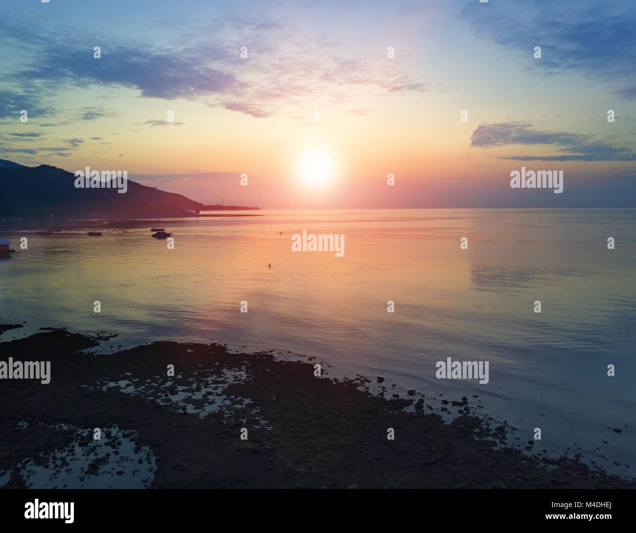 Indonesia sunset hi-res stock photography and images - Alamy