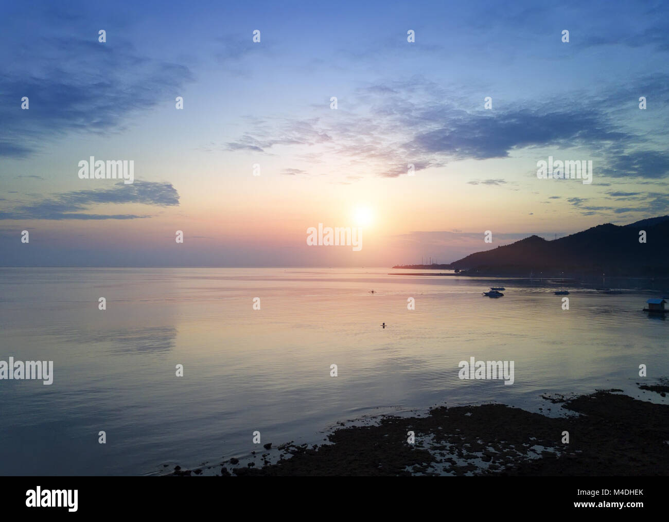 Indonesia sunset hi-res stock photography and images - Alamy